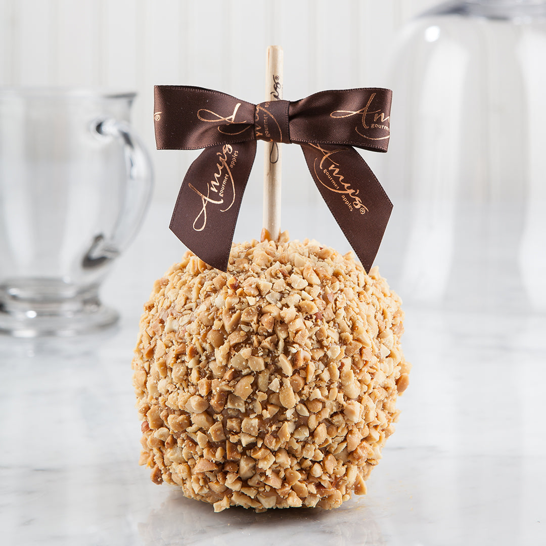 Classic Peanut Caramel Apple – Amy's Candy Kitchen